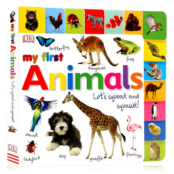 My First Animals: Let's Squeak and Squawk – BabyM 台灣圖書｜英語啟蒙｜兒童繪本｜幼兒學習教材