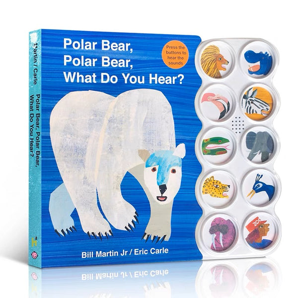Polar Bear, Polar Bear What Do You Hear? (Sound Book) – BabyM 台灣圖書｜英語啟蒙 ...